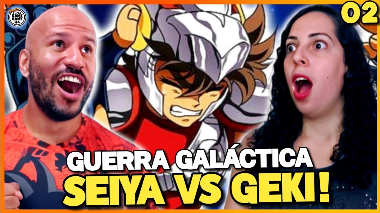 COMEÇA A GUERRA GALÁCTICA! SEIYA VS GEKI DE URSO! OS CAVALEIROS DO ...