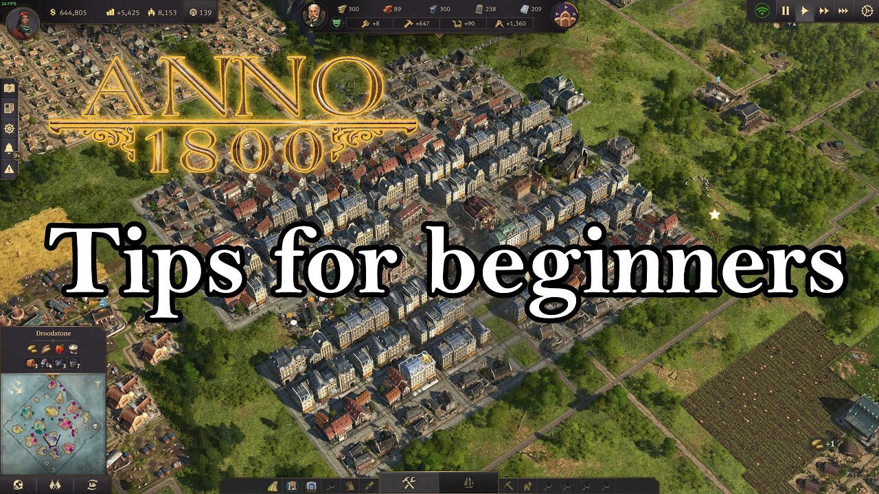 Anno 1800 Tips for beginners - YouTube