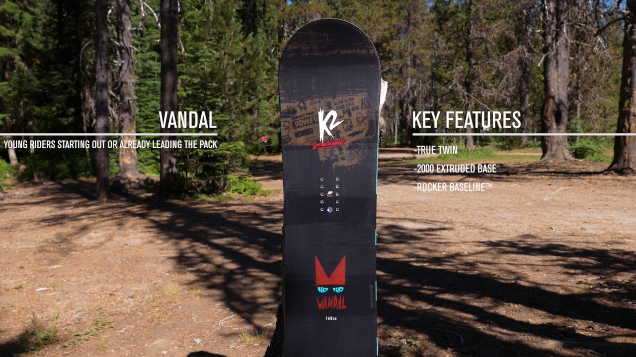 K2 VANDAL—2018 Snowboards - YouTube