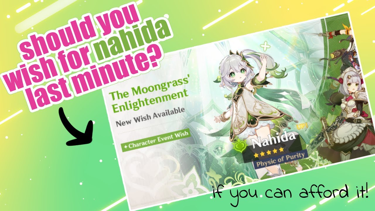 Why you should pull for Nahida, as explained by Nahida's English VA. - YouTube