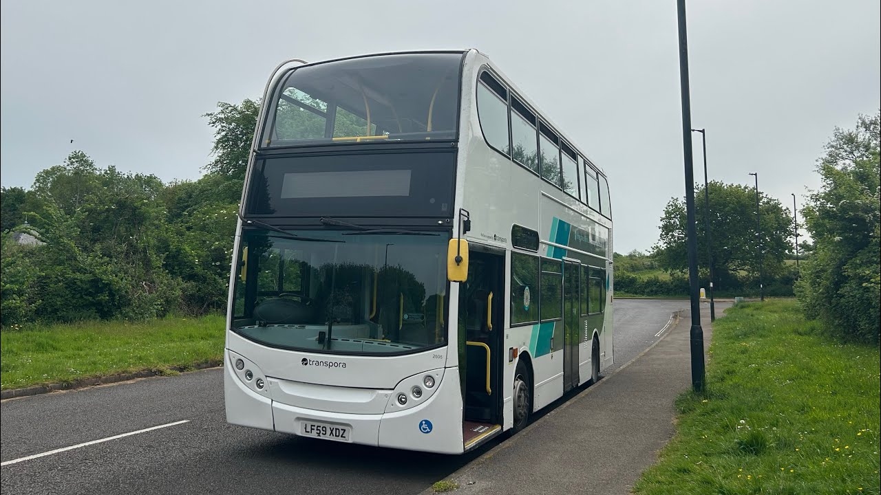 LF59 XDZ 2606 | ADL E400 | Transpora Bus South West | X10 Portishead ...