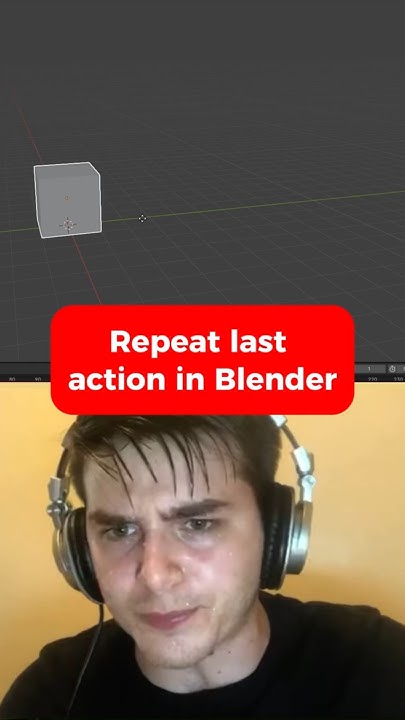 STOP Wasting Time. Repeat the Last Action in Blender Like a Pro! #3dtutorial #blenderforbegginer ...
