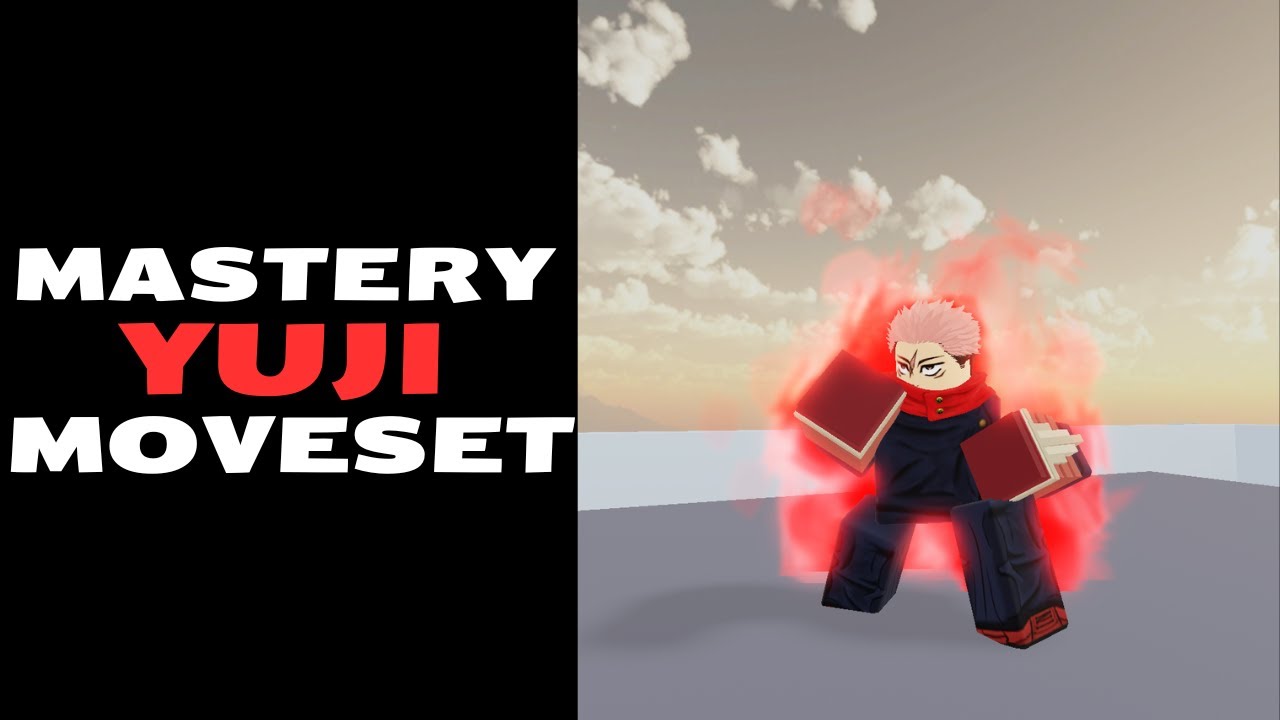 Mastery Yuji Moveset /w Ultimate (Concept) in JUJUTSU SHENANIGANS - YouTube