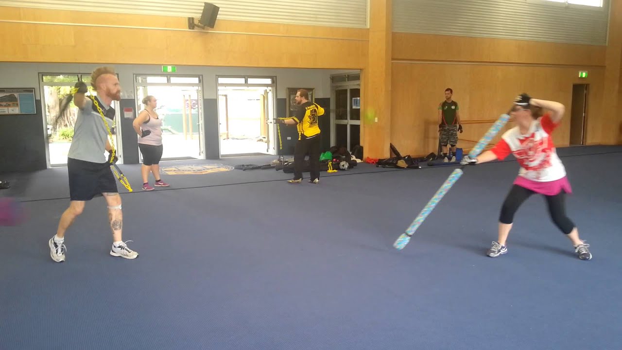 Jugger chain break practice - YouTube