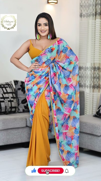2025 ට සැරසෙන්න Sahazra Sarees වෙතින් නවතම සාරි විලාසිතා පෙළක්