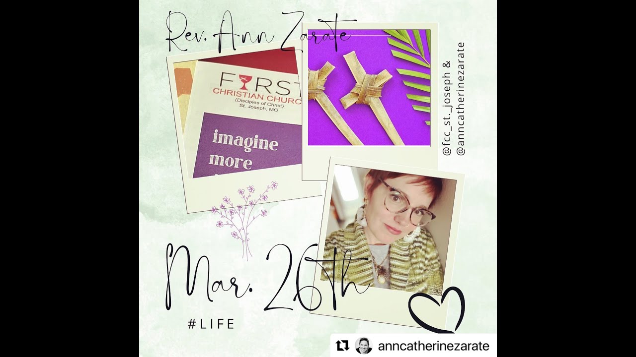 Imagine more #Life by Rev. Ann Zarate - YouTube