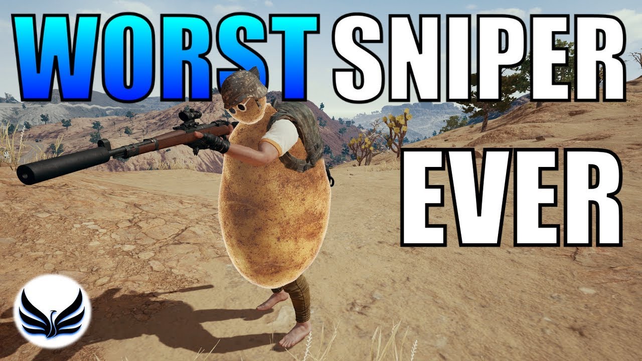 WORST SNIPER EVER - POTATOGROUNDS - YouTube
