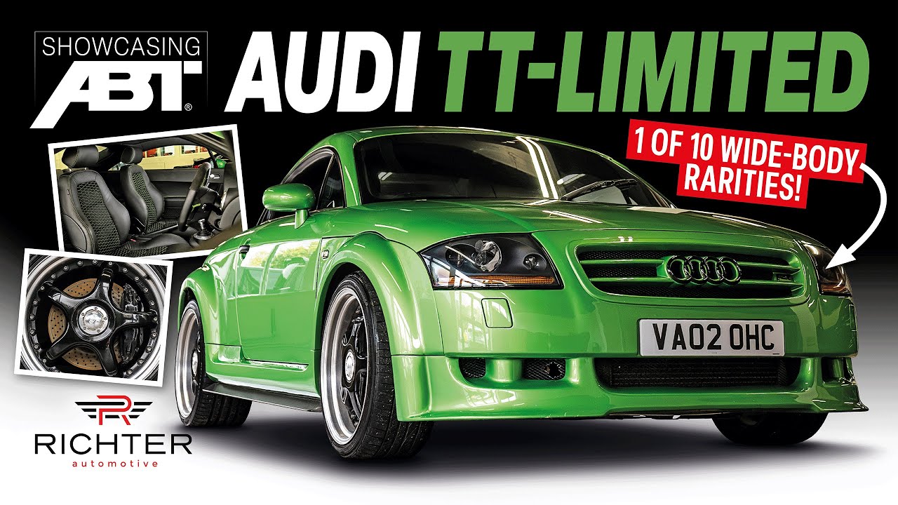 ABT Audi TT-Limited - 1 of 10 Widebody | Richter Automotive - YouTube
