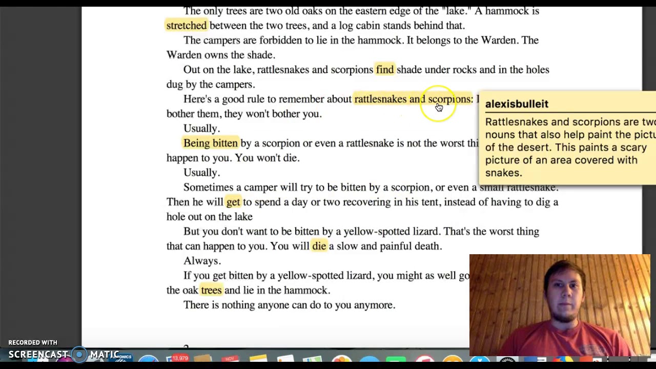 Holes Annotation Review - YouTube