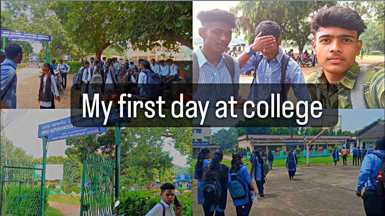 My first day at college II Ispat Autonomous college Rourkela - YouTube