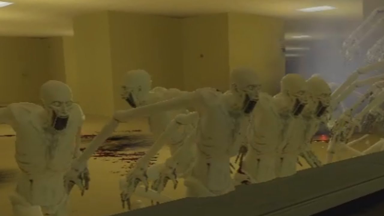 garrys mod scp 096 and bombs - YouTube