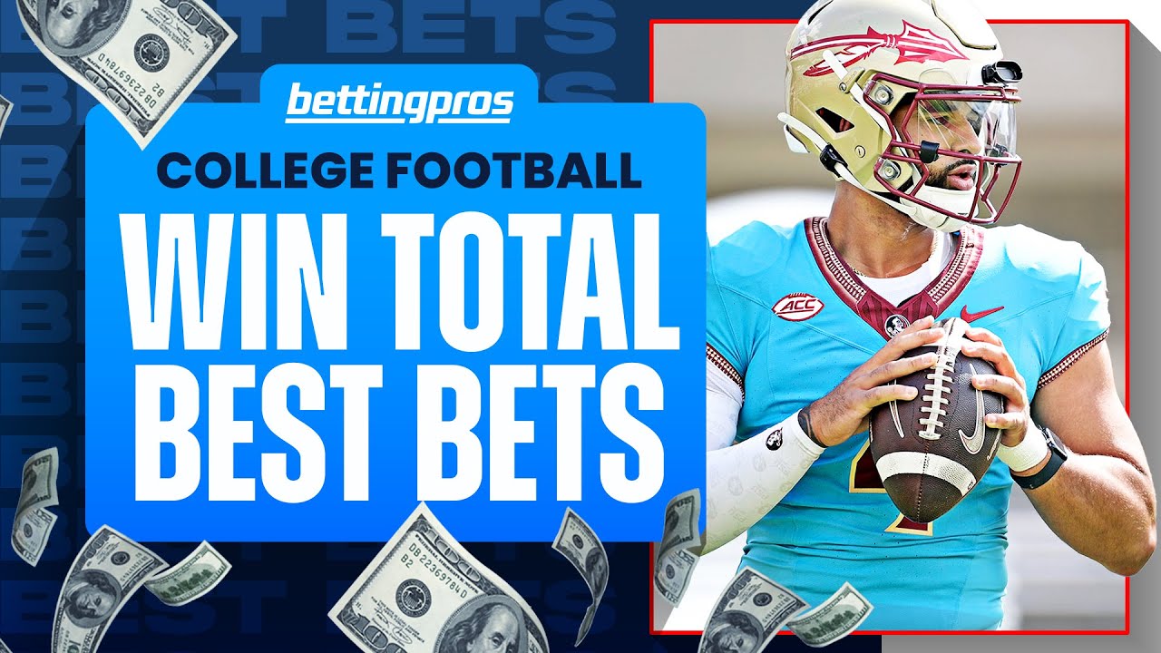 College Football Bets | 2024 Win Totals Picks & Predictions - YouTube