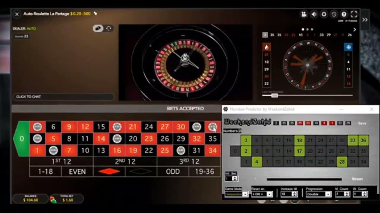 Roulette number predictor software | Live test on Sequential mode ...
