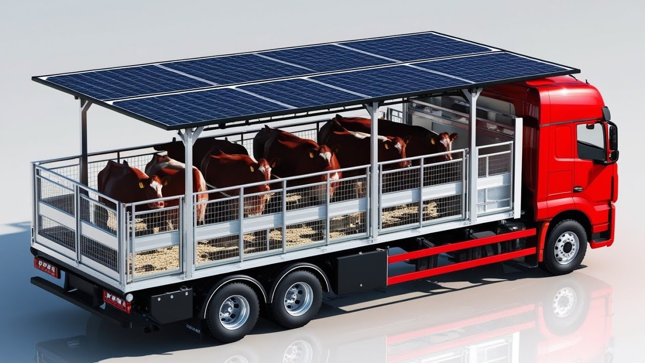 Cattle carrier #cattle #vehicle #trending #truck - YouTube