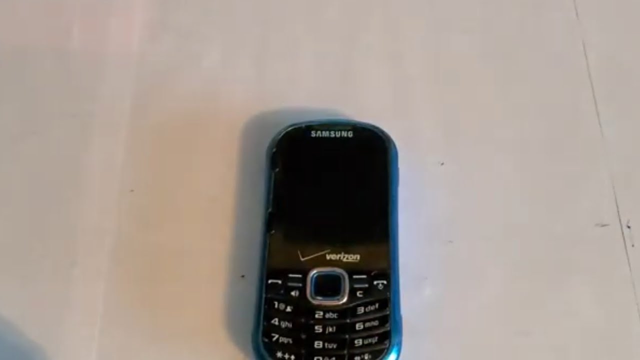Verizon Wireless Samsung Intensity 2 - YouTube