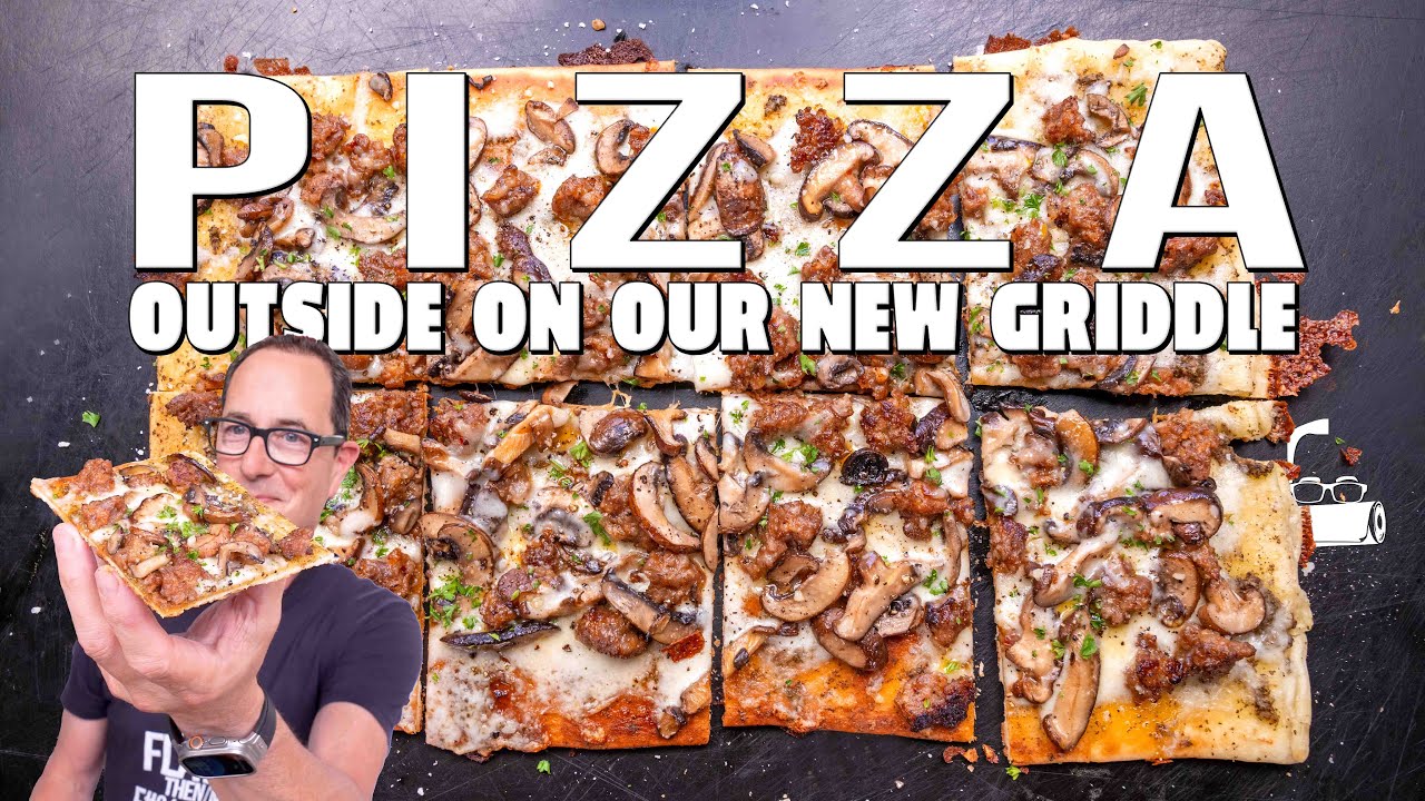 EPIC PIZZA ON OUR NEW GRIDDLE (+ ONE OF THE COOLEST THINGS WE'VE EVER ...