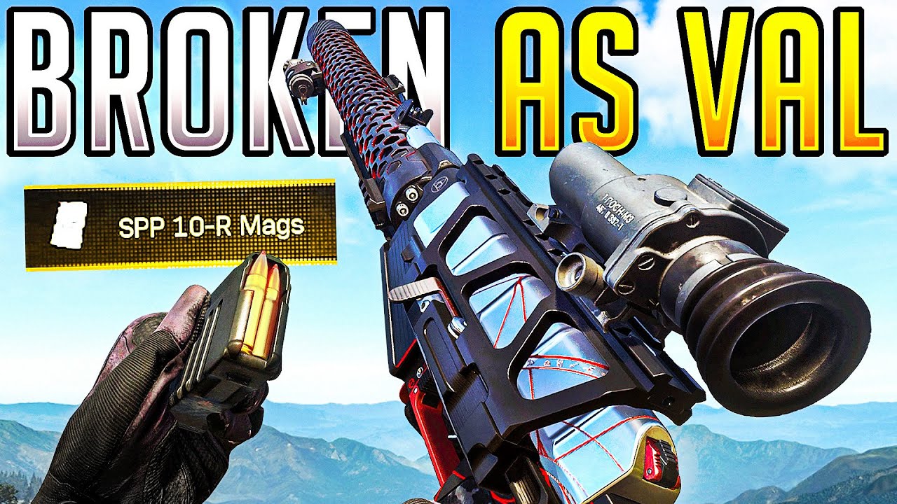 I tried the AS VAL Sniper Rounds in WARZONE! It's not fair... - YouTube