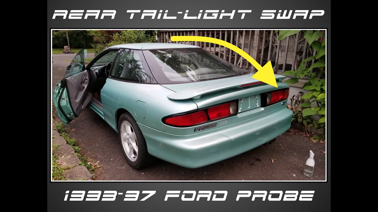 How to Replace Ford Probe Tail Light Assembly (93-97) - YouTube