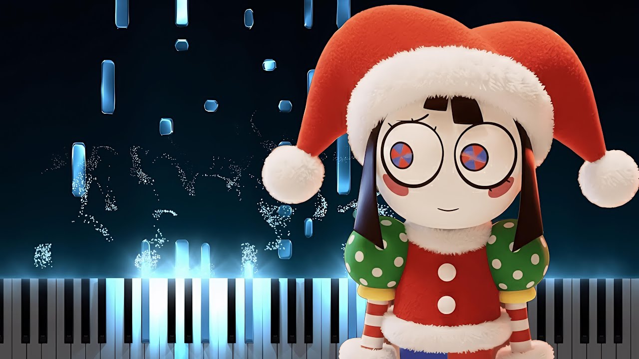 The Amazing Digital Circus - Jingle Bells Version (Piano cover) - YouTube