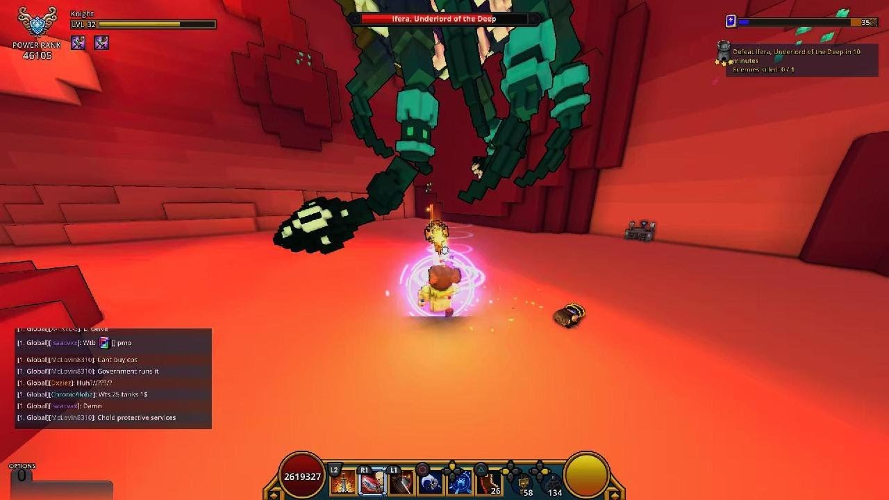 Trove u10 solo Leviathan with Knight (1m4s) - YouTube