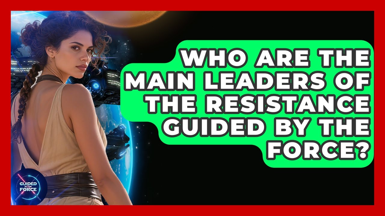 Who Are the Main Leaders of the Resistance Guided by the Force ...