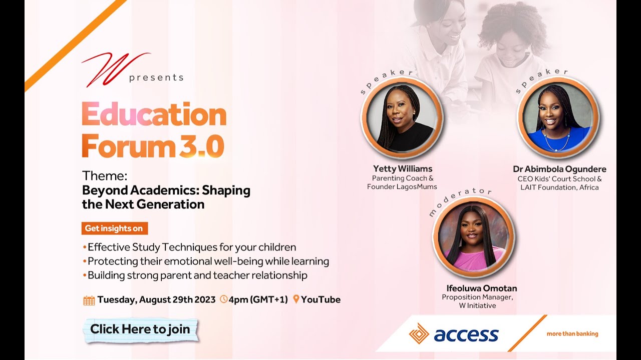 The W Education Forum 3.0 - YouTube