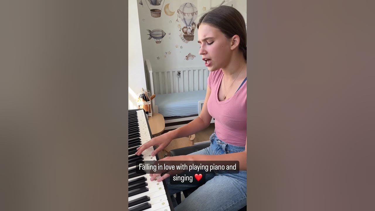 Karolina Protsenko Is Playing And Singing Youtube