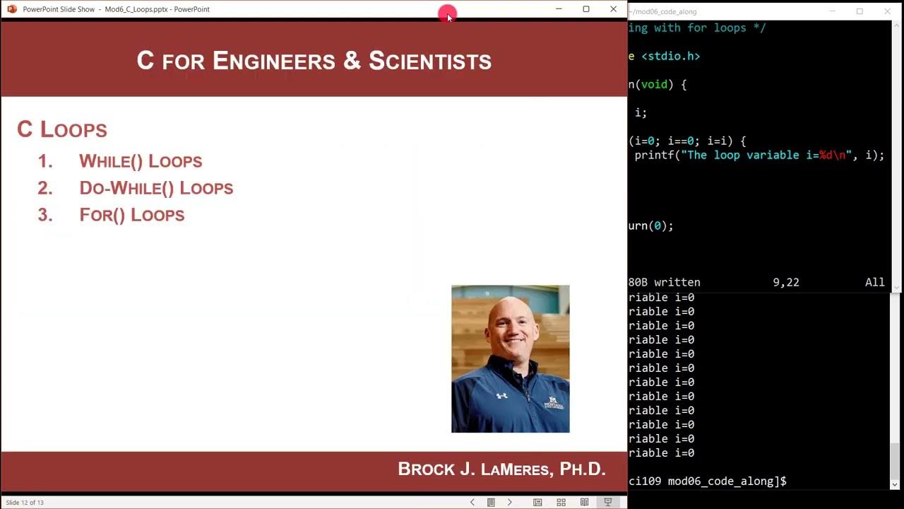 6.2 - C For() Loops - YouTube