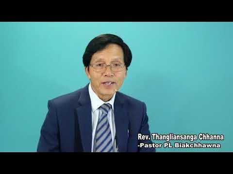 Rev Thangliansanga Chhanna by Pastor Pl. Biakchhawna - YouTube