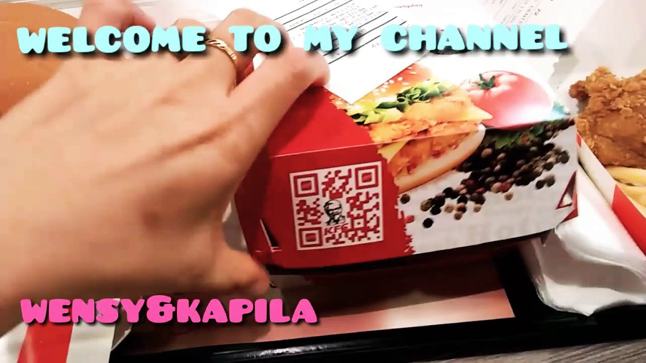 Here we are again KFC dinner [wensy&kapila] - YouTube