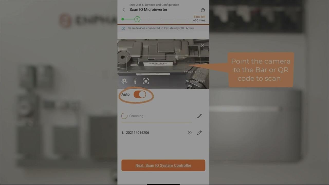 ITK 4 x Step 2B Scanning Device Serial Numbers - YouTube