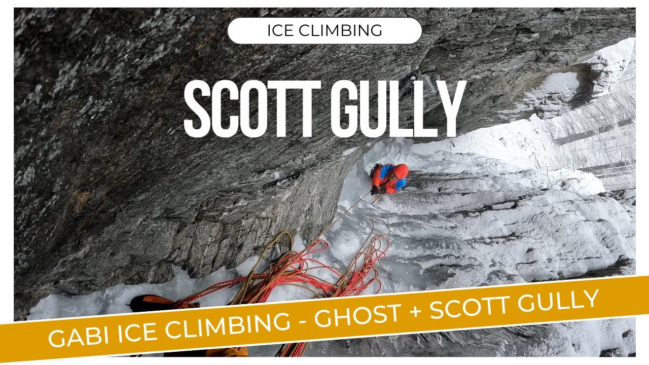 Scott Gully + Ghost - Piano B a Gabi - Ice Climbing - YouTube