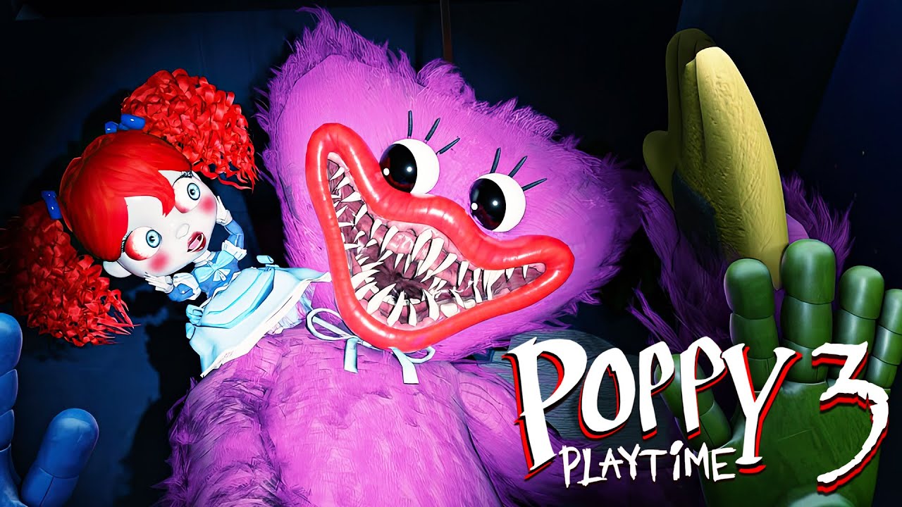 All Kissy Missy & Poppy Scenes 💜 | Poppy Playtime: Chapter 3 - YouTube