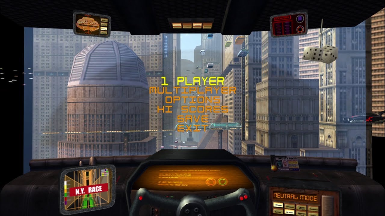 The Fifth Element NYR: New York Race — [ PC ] — Intro & Gameplay - YouTube