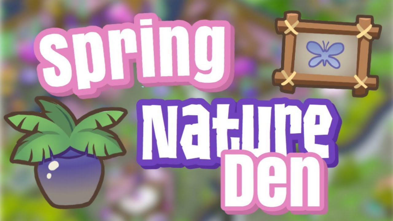 Spring NATURE DEN! Animal Jam - YouTube