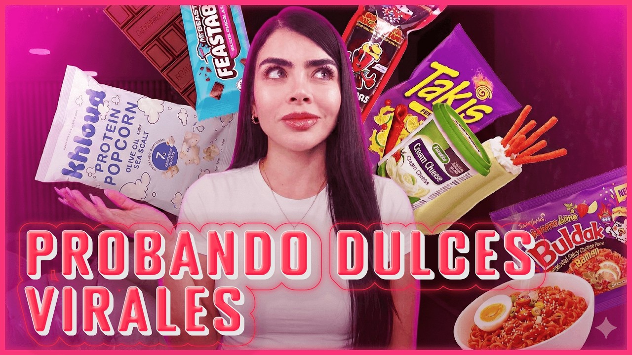 ¡Probando los dulces 🍬 más virales 🔥 de TikTok 🤯! - YouTube