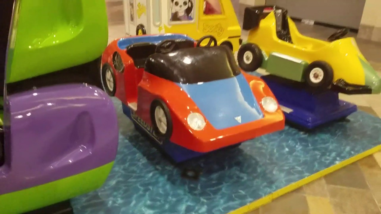 Jolly Roger Speedster Kiddie Ride - YouTube