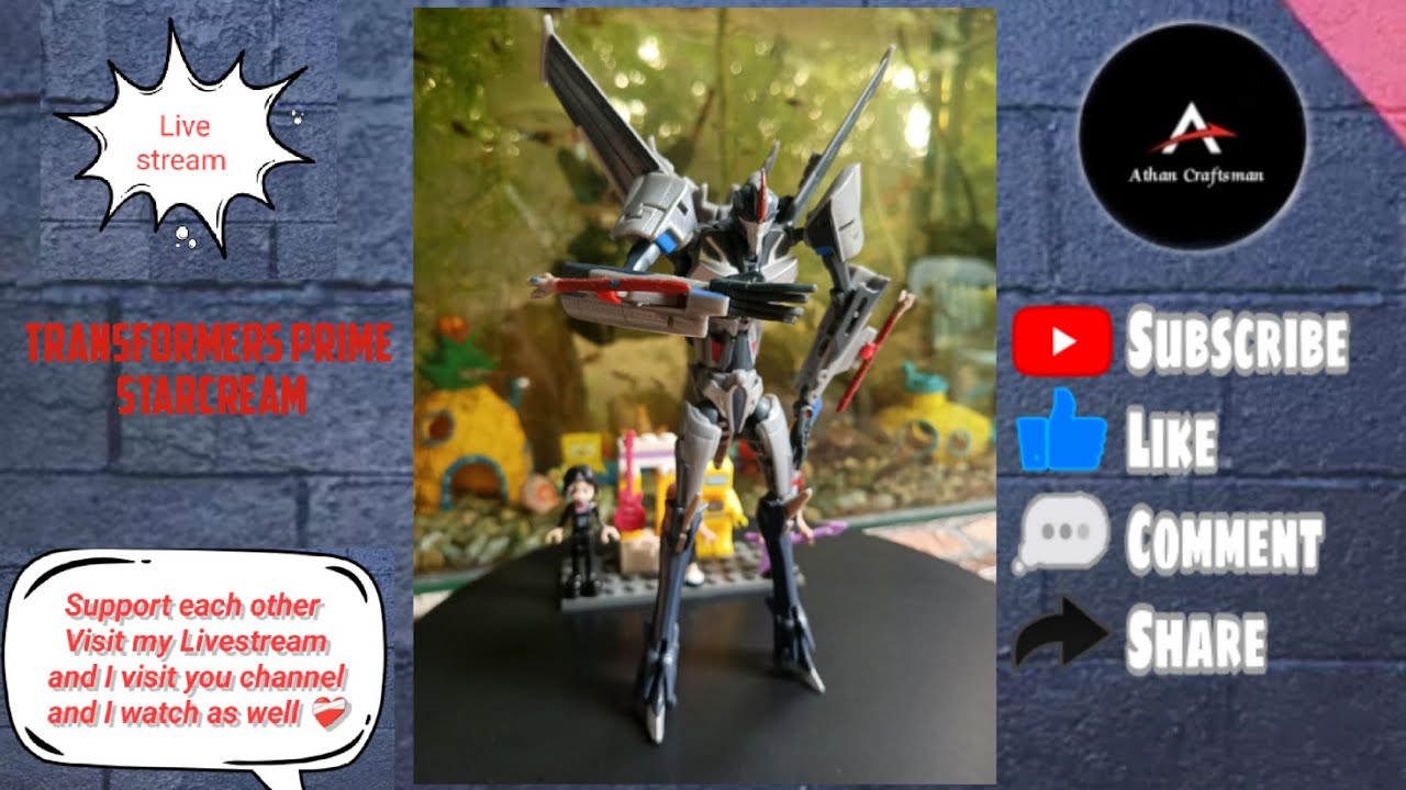 Let's talk about Transformers 09 & aquatic Life Athan Craftsman is live ...