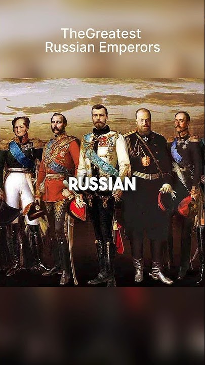The Three Greatest Russian Emperors #russia #history - YouTube