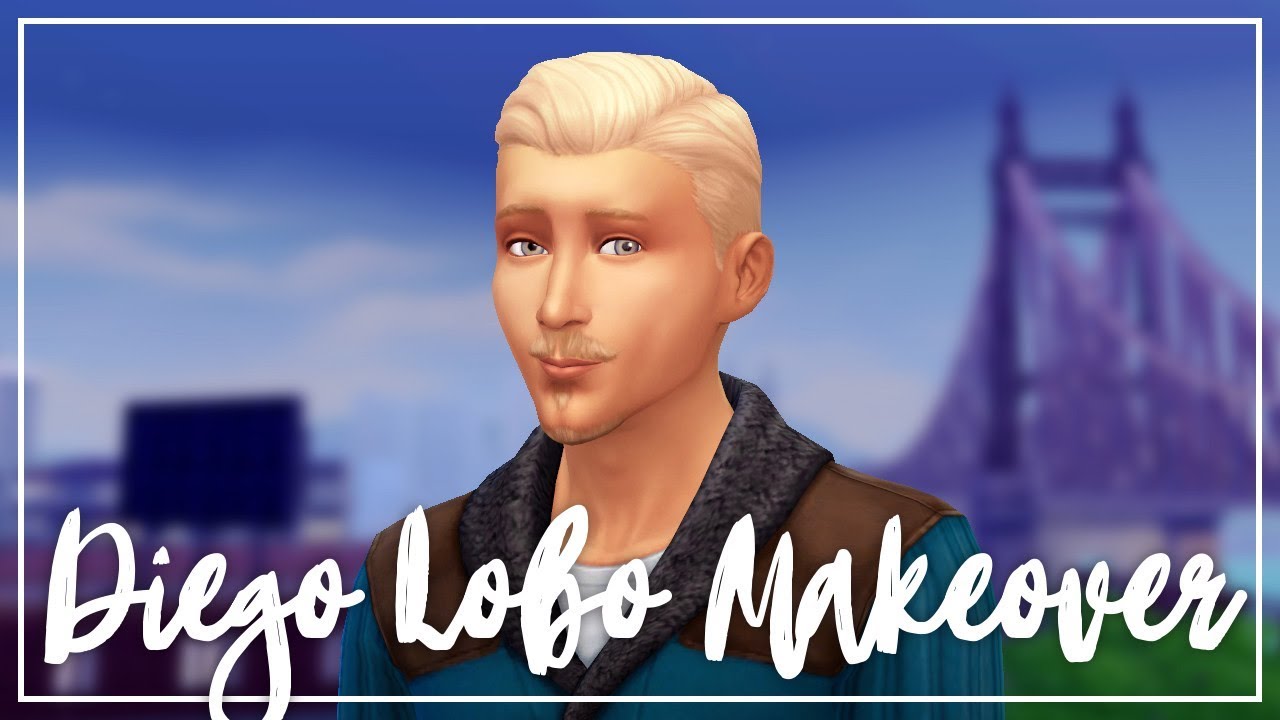 Diego Lobo Makeover - Townie Makeover - The Sims 4 - YouTube
