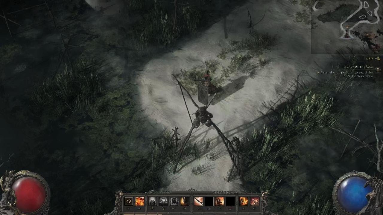 Path of Exile 2 Beta Act iii Warrior gameplay - YouTube