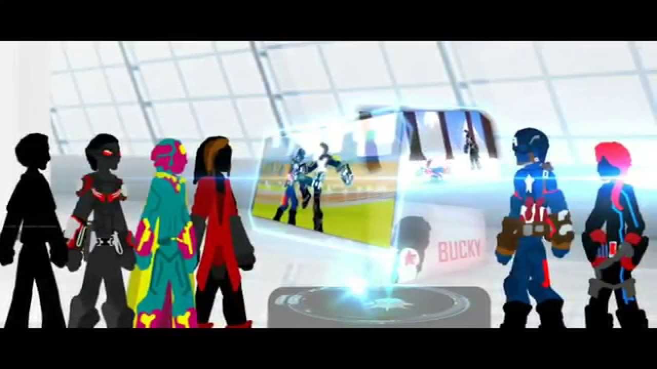 The New Avengers Animation Test - YouTube