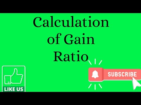 Calculation of Gain Ratio - YouTube