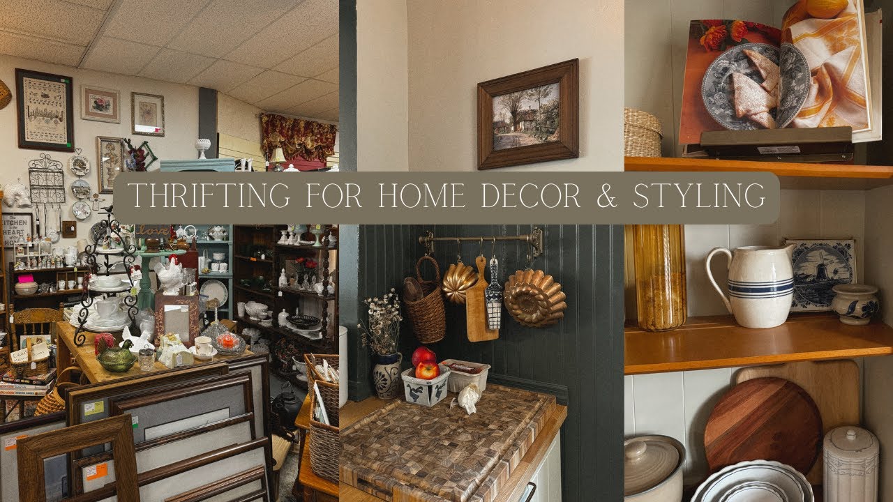 Thrifty Home Vintage Interior Design Home Tour: Mid Century Modern