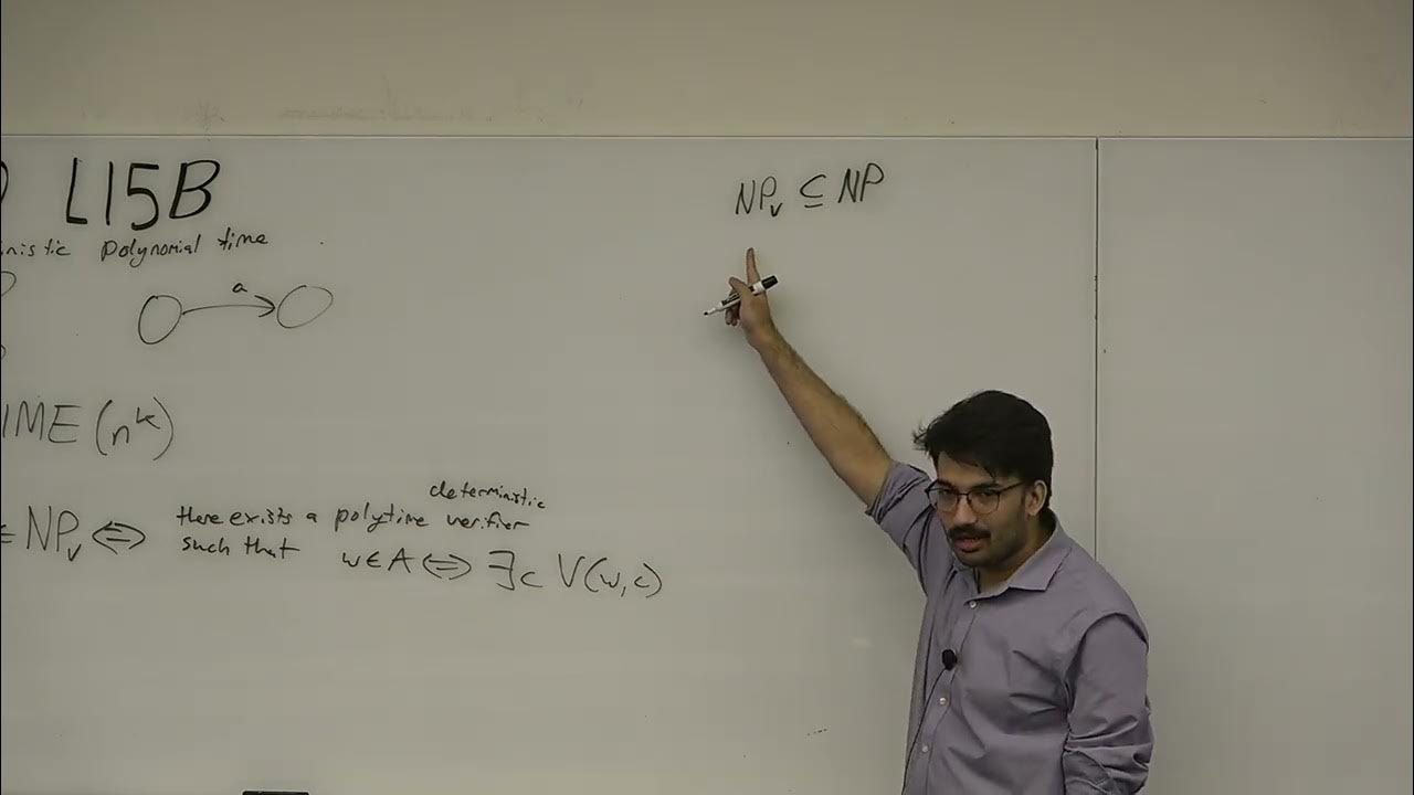 CS4510 L15B Nondeterministic Polynomial Time - YouTube