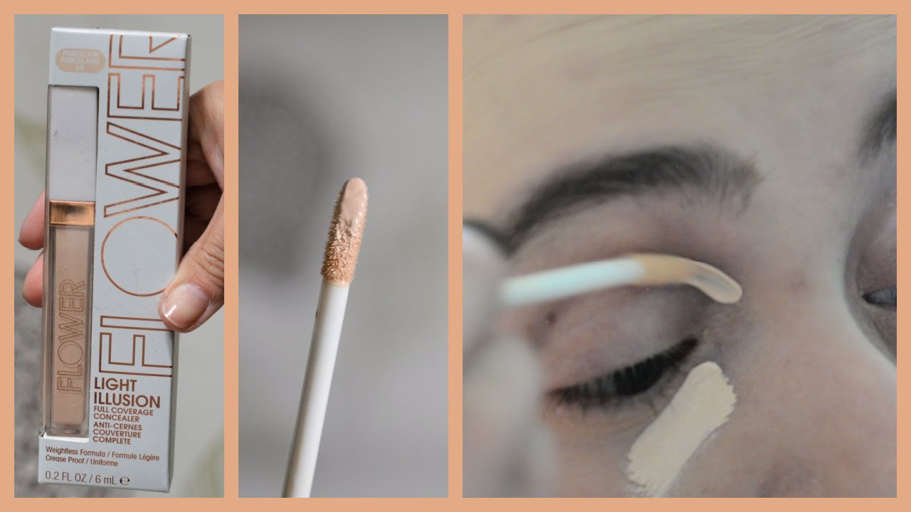 Flower Beauty LIGHT ILLUSION Concealer | Review + Demo!! - YouTube