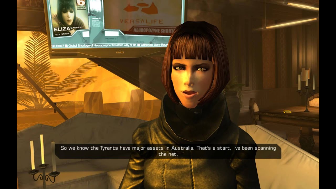 Deus Ex: The Fall - Investigate The Tyrants: Anna Kelso Dialogue Tree ...