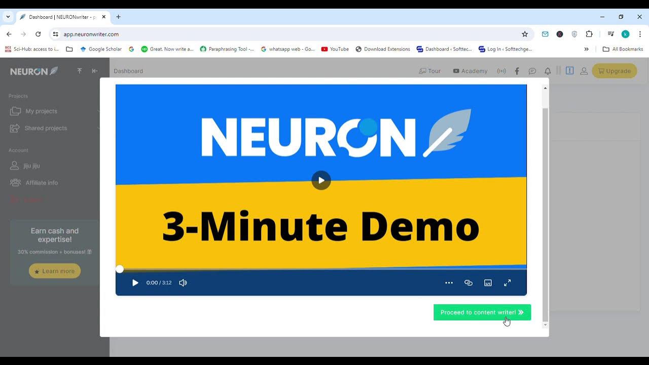 Complete article by NEURON Writer tutorial@kanwalmajeed6613 - YouTube