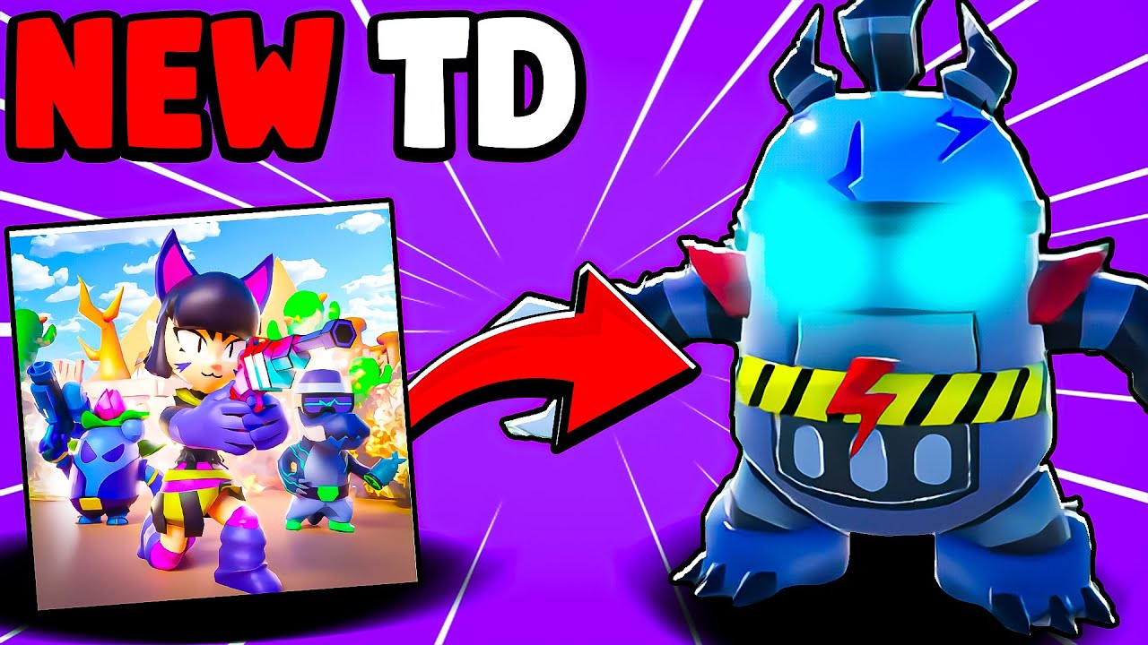 They Made BRAWL STARS A Tower Defense?! (Brawl TD) - YouTube