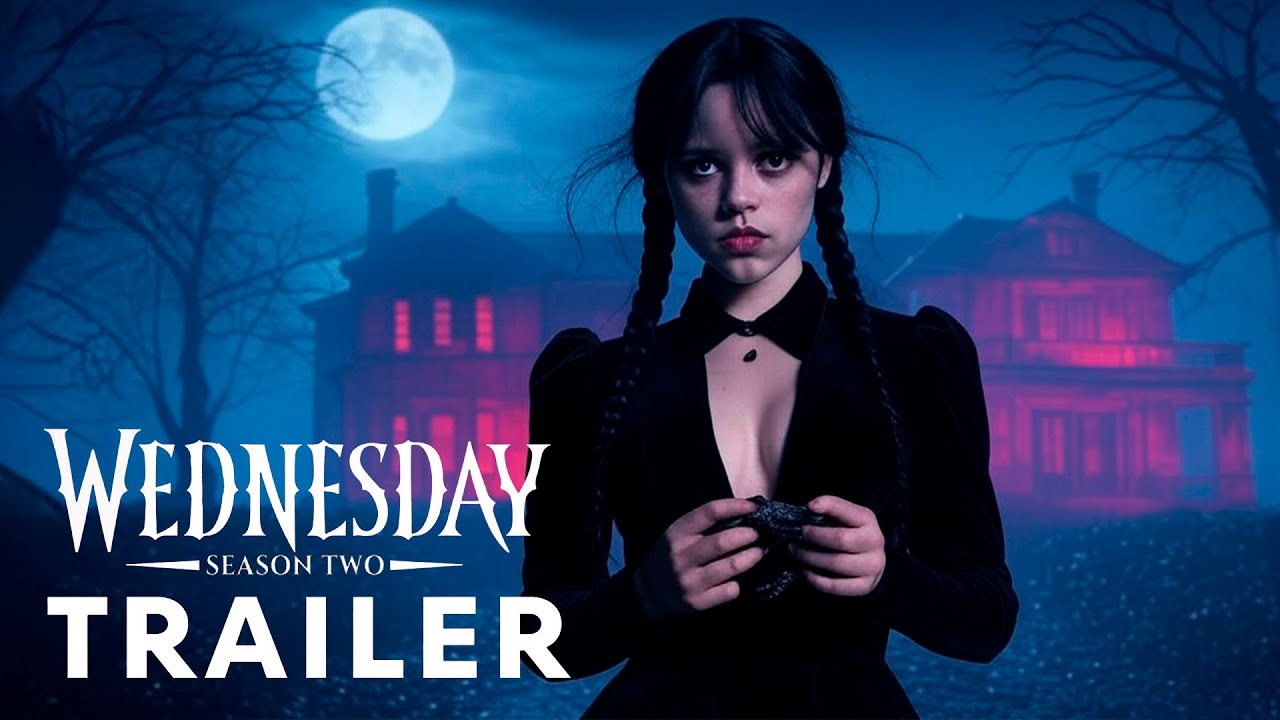 Wednesday: Season 2 (2025) - Trailer | Jenna Ortega - YouTube